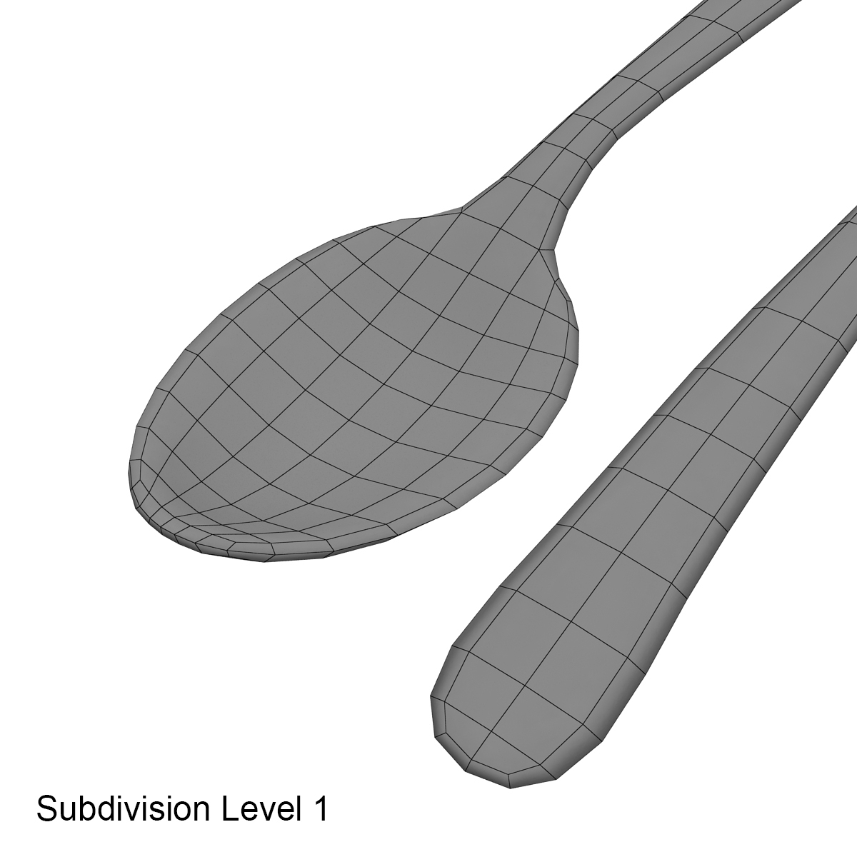 spoon 3d model