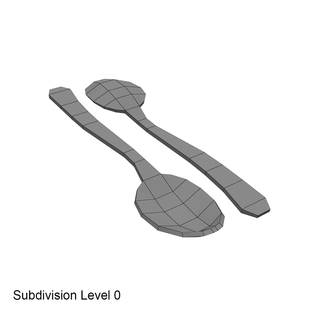 spoon 3d model