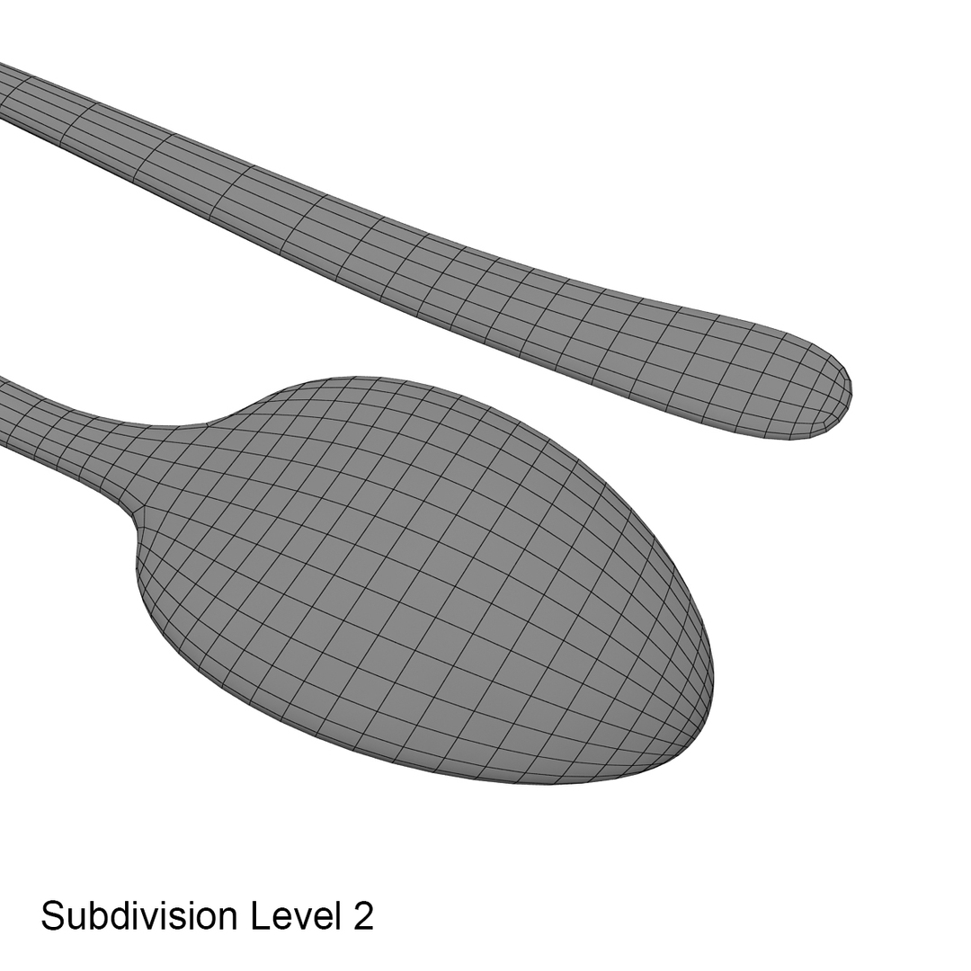 spoon 3d model
