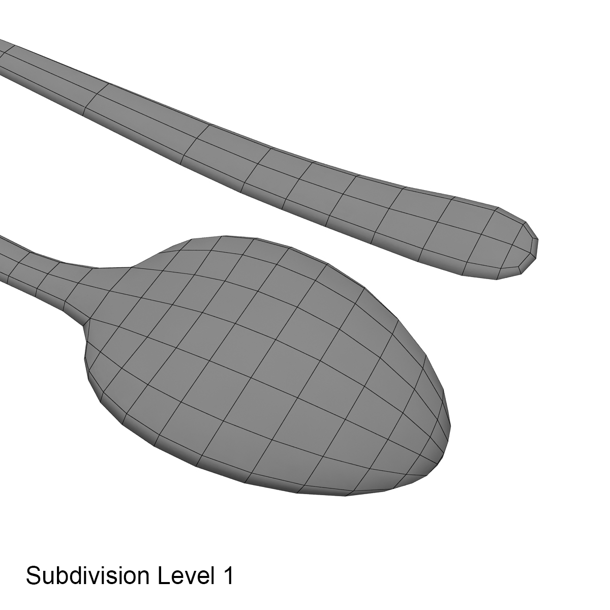 spoon 3d model