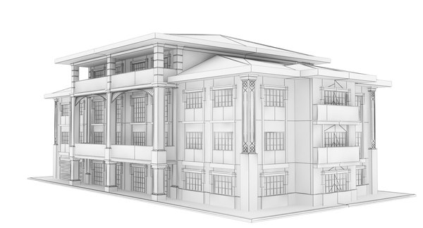 Building set 2 3D - TurboSquid 1305010