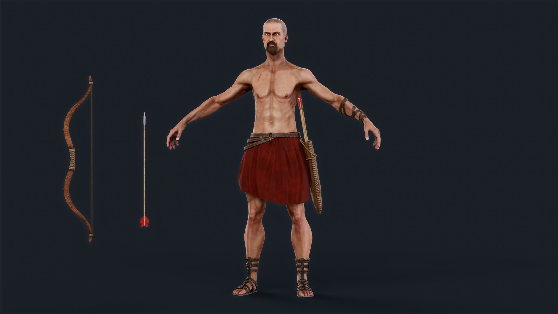 SPARTAN ILOTE ARCHER Model - TurboSquid 2289926