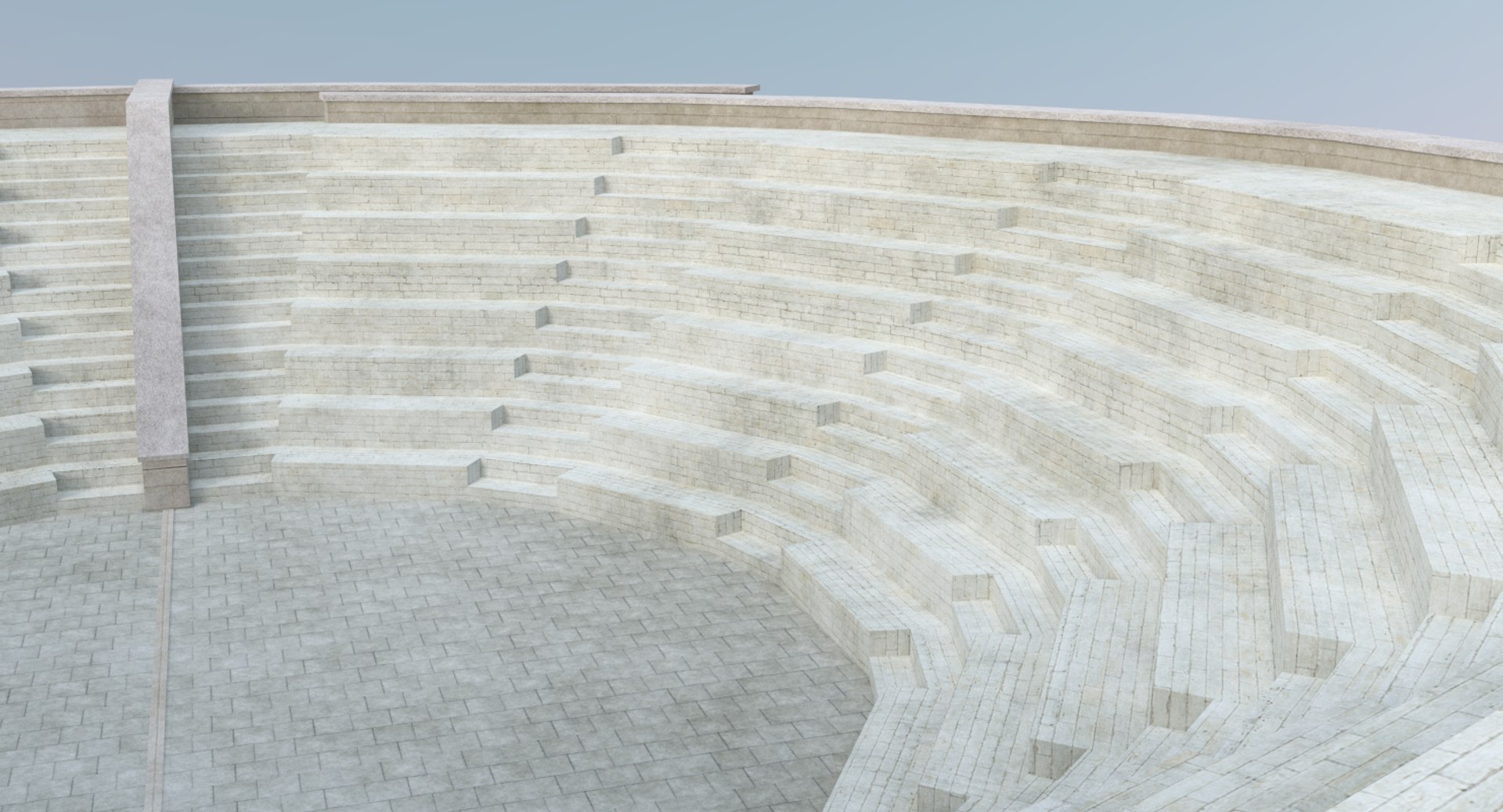 3D Ancient Amphitheatre Model - TurboSquid 1174128