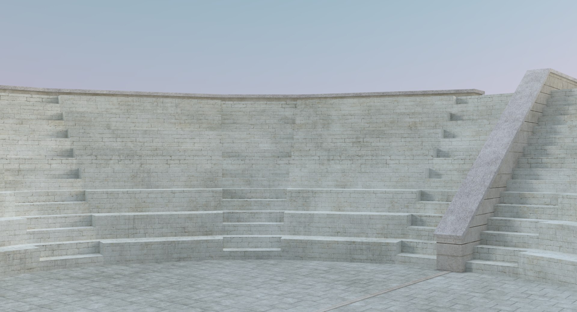3D Ancient Amphitheatre Model - TurboSquid 1174128
