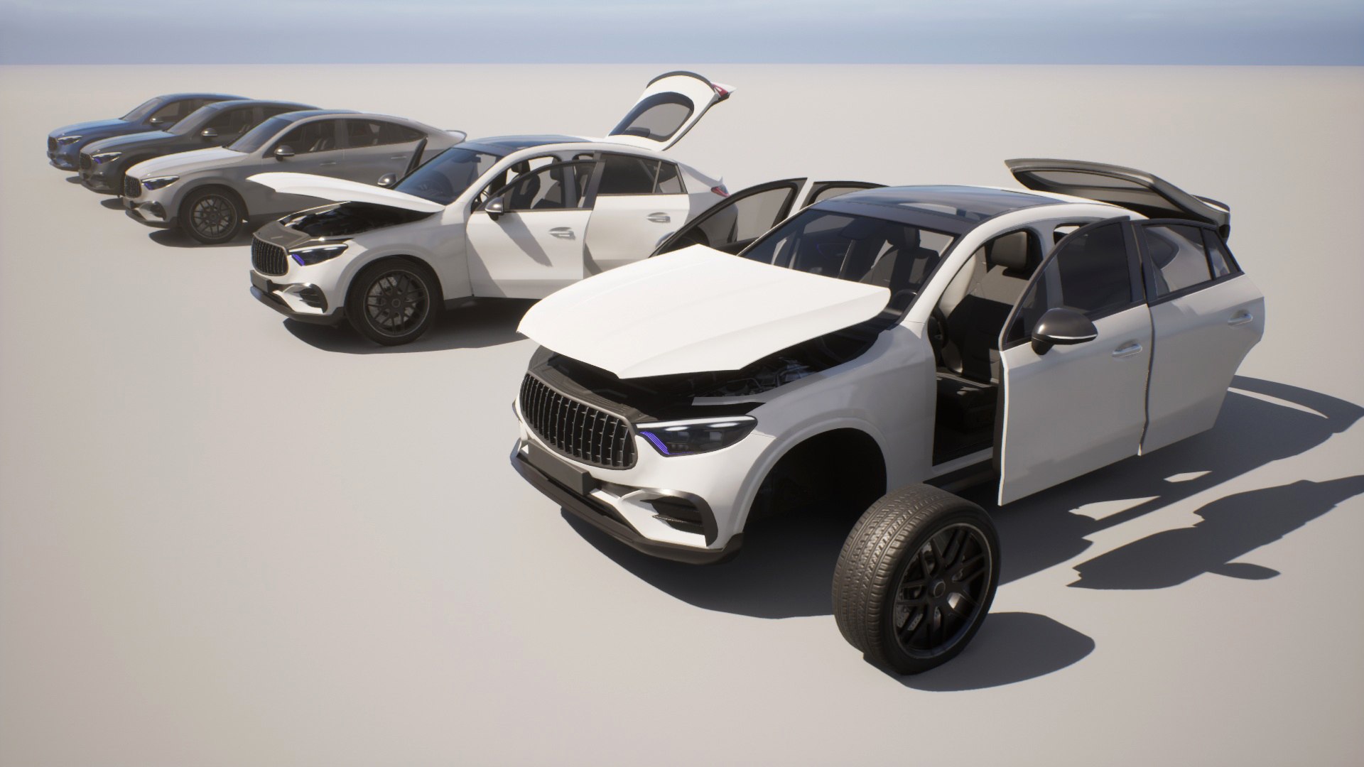 Coupe SUV - Game Ready Vehicle 3D Model - TurboSquid 2398636