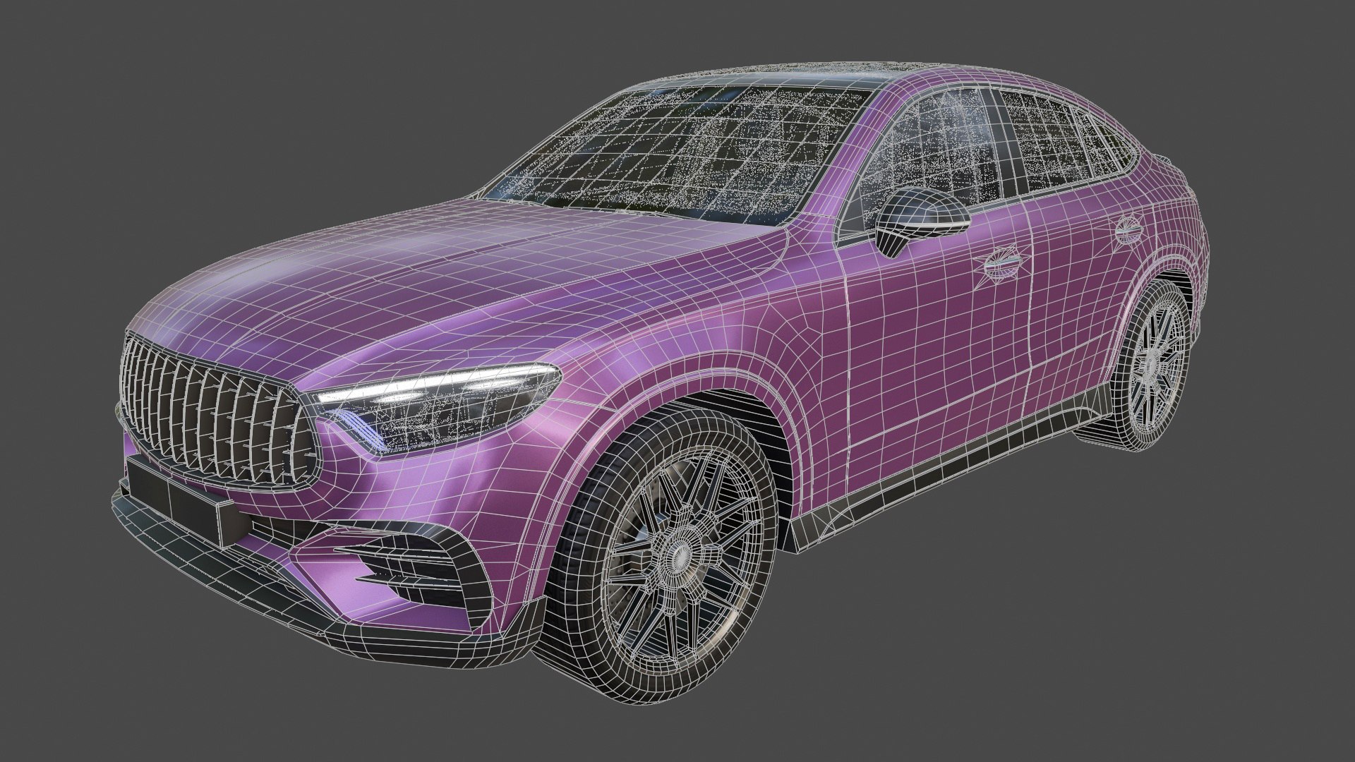 Coupe SUV - Game Ready Vehicle 3D Model - TurboSquid 2398636