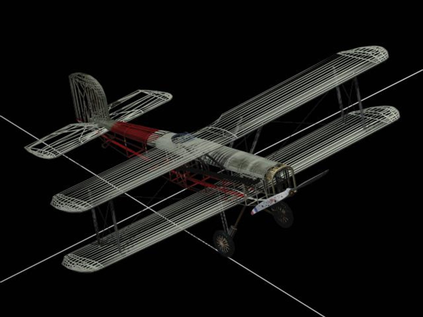 3d Model Douglas M-2 Mail Plane