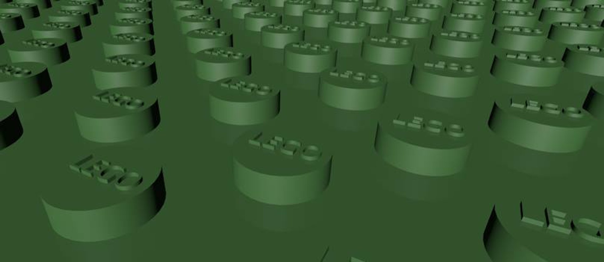 3d model realistic lego base x