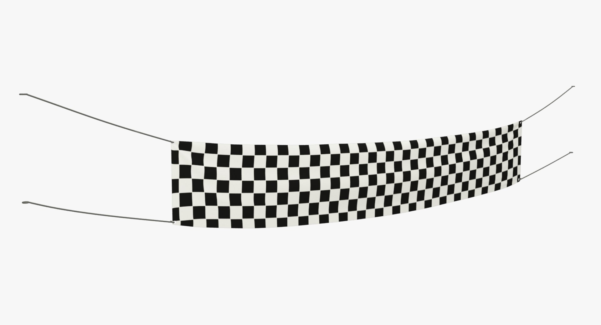 Racing Banner 3D - TurboSquid 1230455