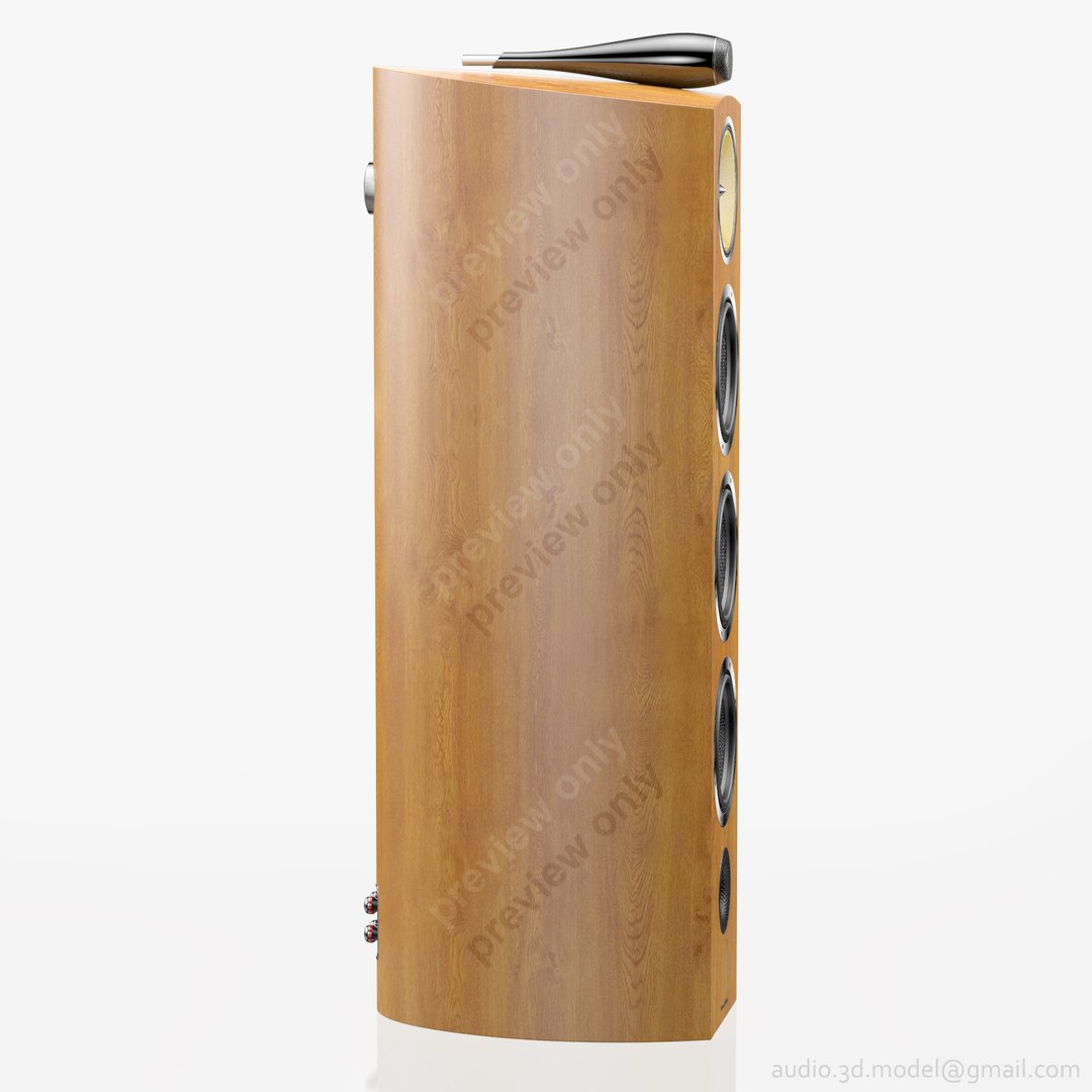 Floorstanding Bowers Wilkins 803 3d Max