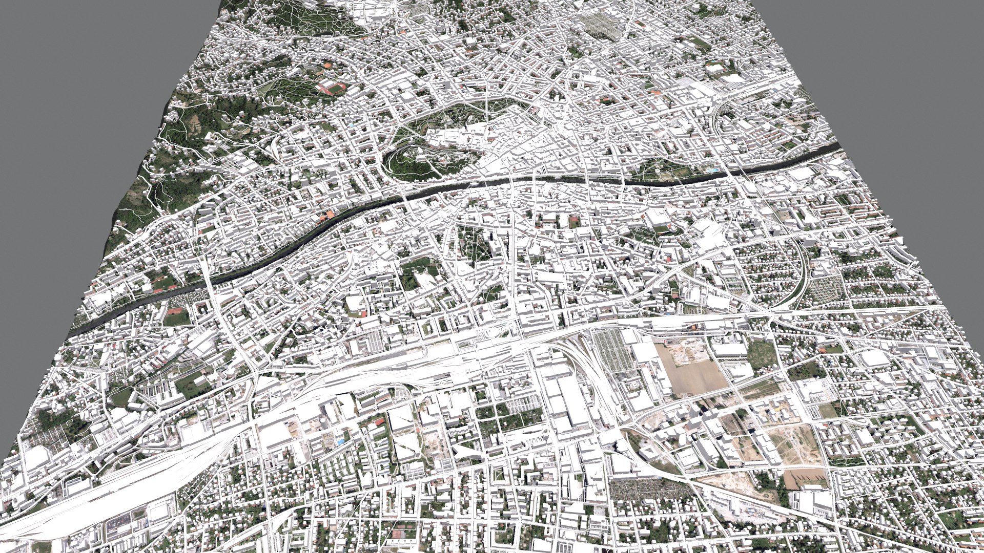 Cityscape Graz Austria 3D Model - TurboSquid 2032070