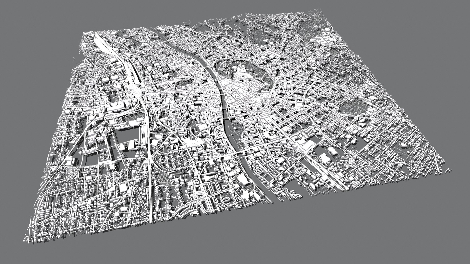 Cityscape Graz Austria 3D Model - TurboSquid 2032070