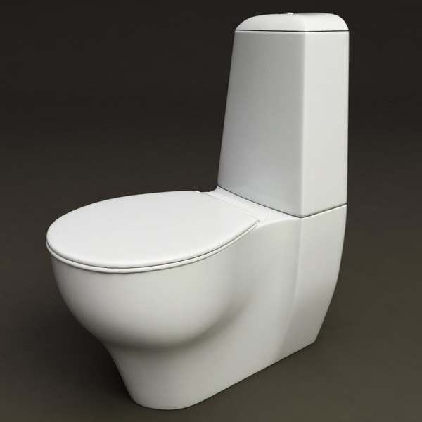 3d toilet v2 model