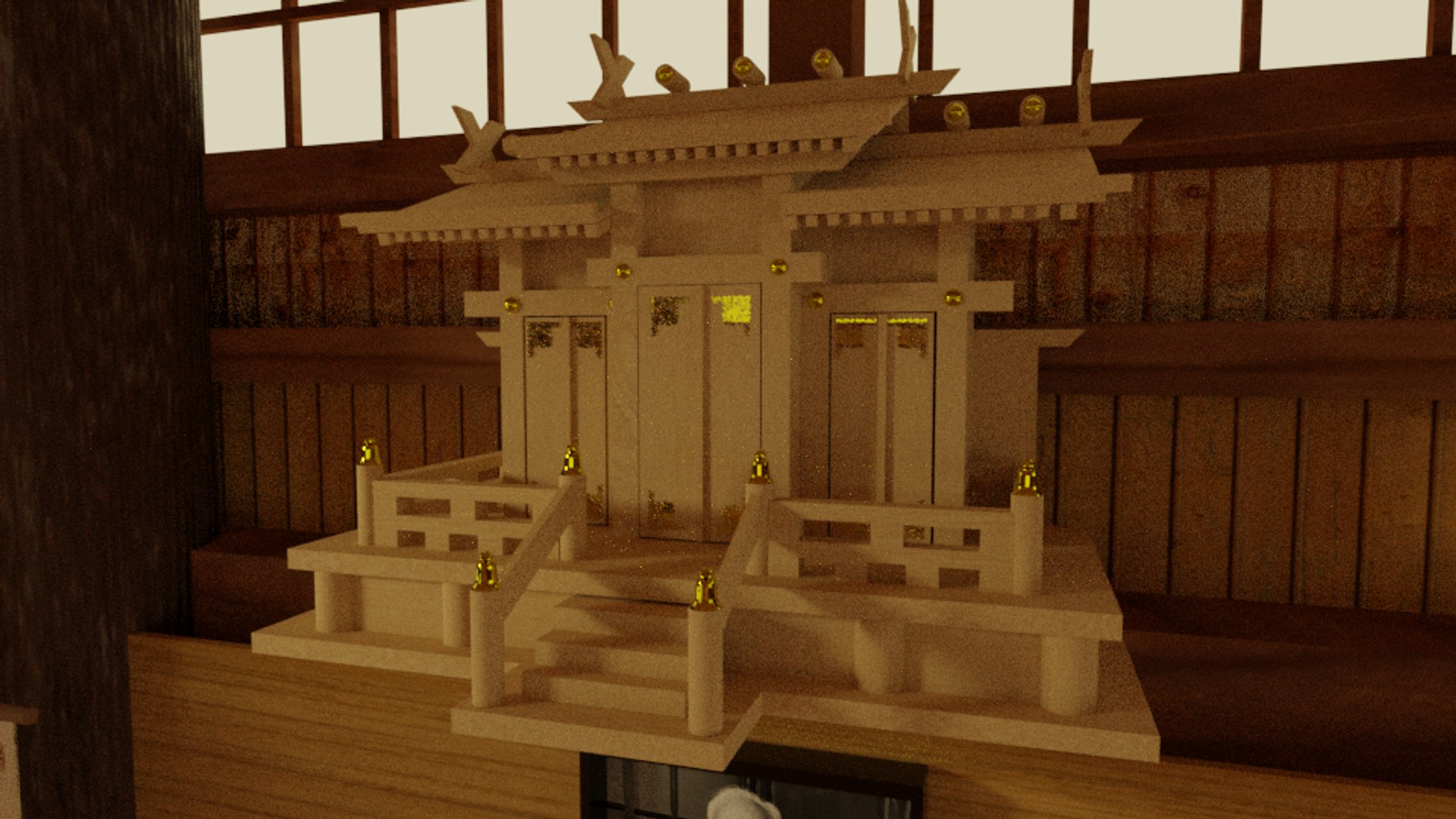 3D Kamidana - TurboSquid 1406010