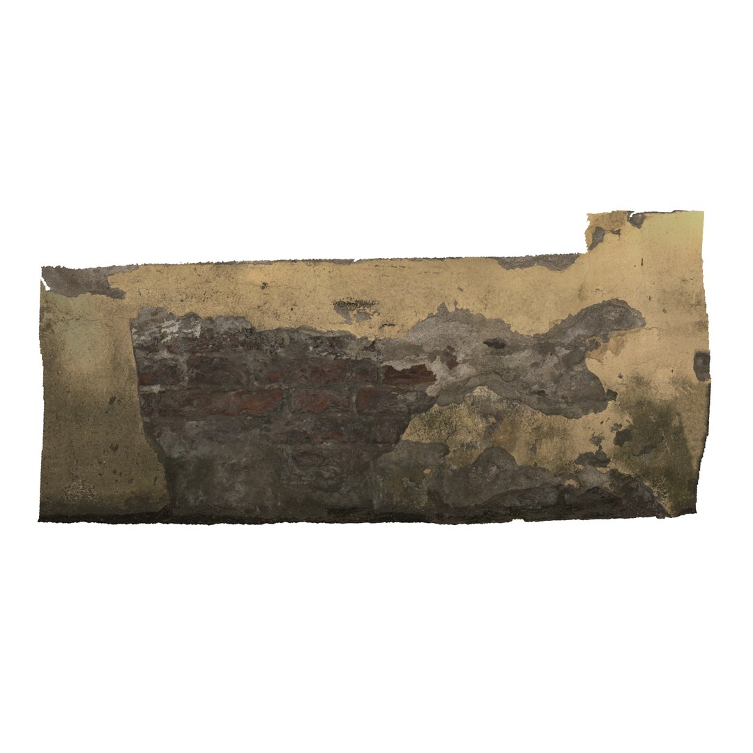 3D Realistic Scan Wall Raw - TurboSquid 1594014