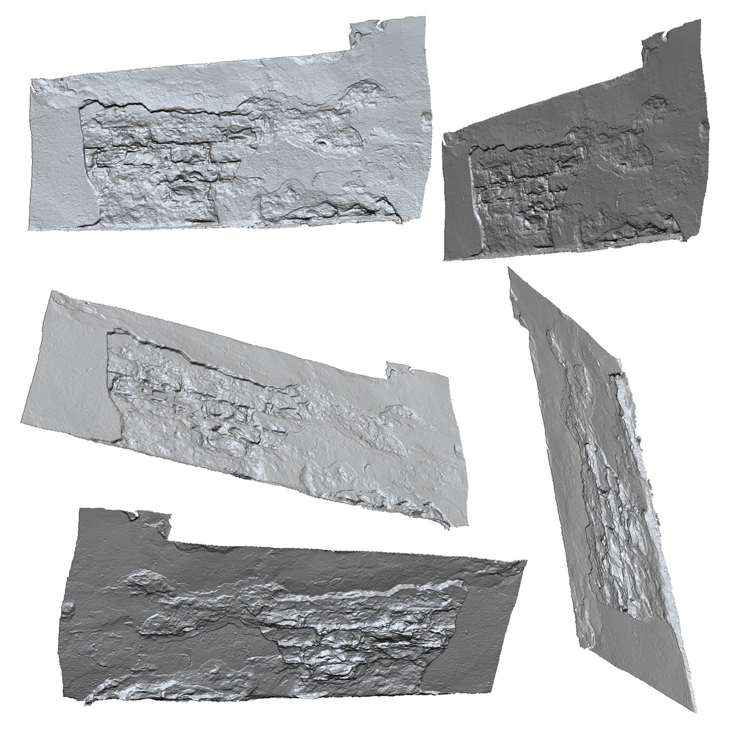 3D Realistic Scan Wall Raw - TurboSquid 1594014