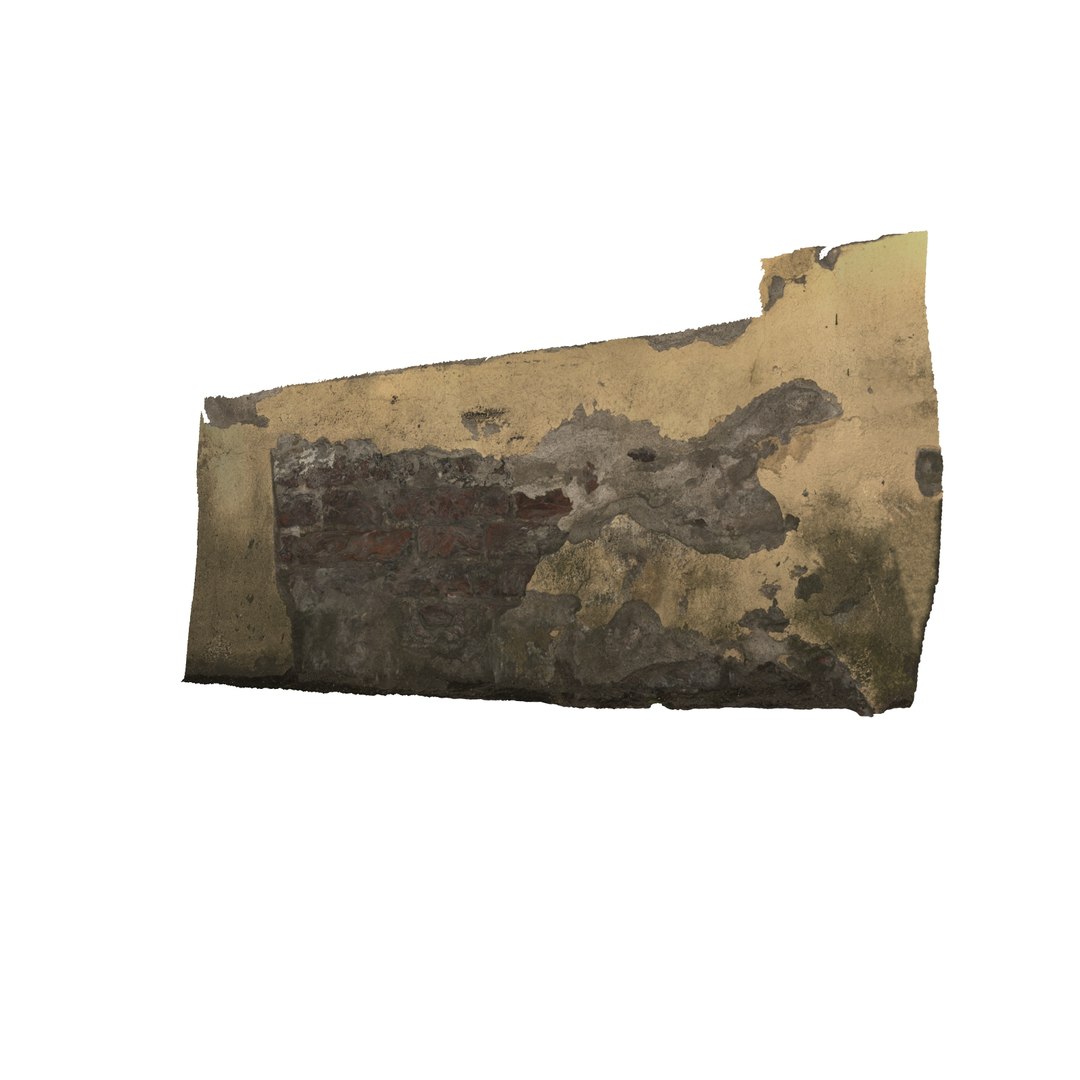 3D Realistic Scan Wall Raw - TurboSquid 1594014