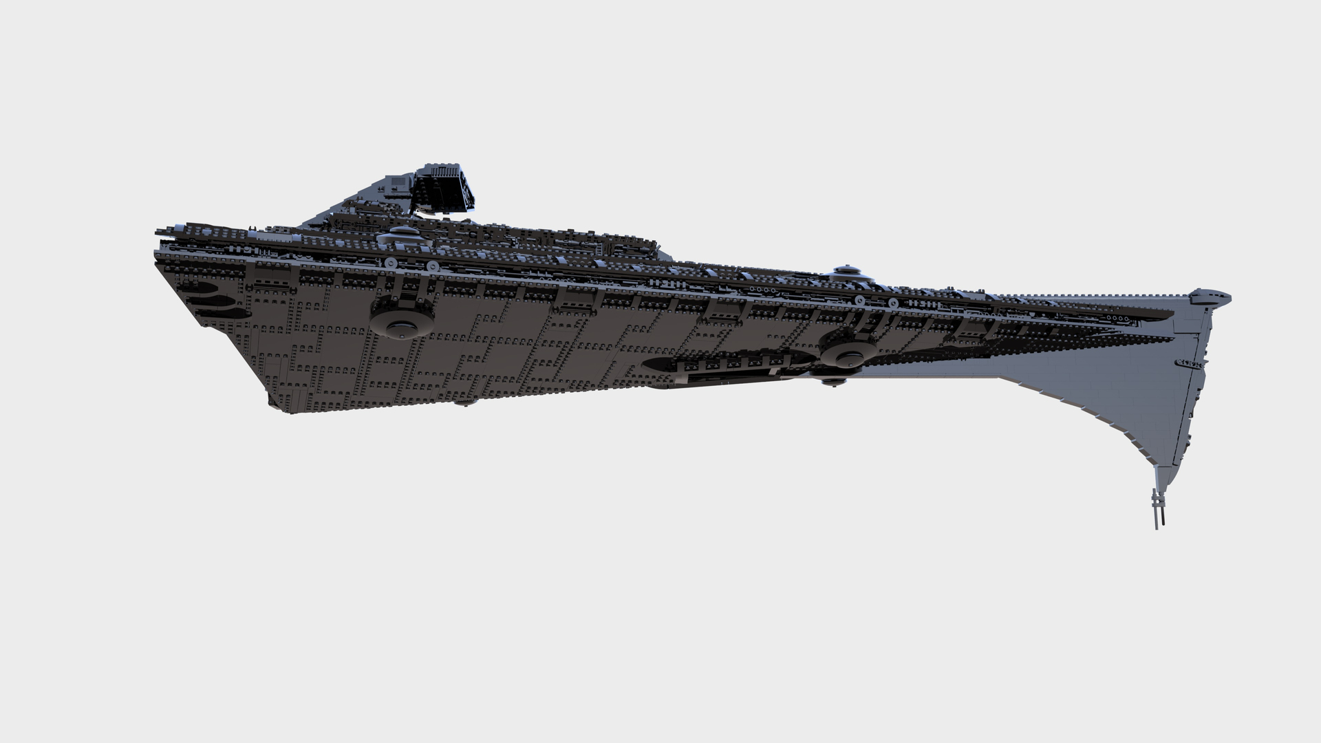 LEGO STAR WARS Eclipse - Class Star Dreadnought 3D Model 3D Model ...