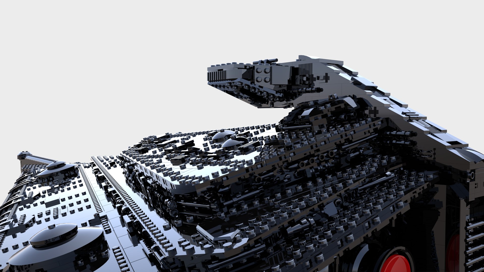 LEGO STAR WARS Eclipse - Class Star Dreadnought 3D Model 3D Model ...