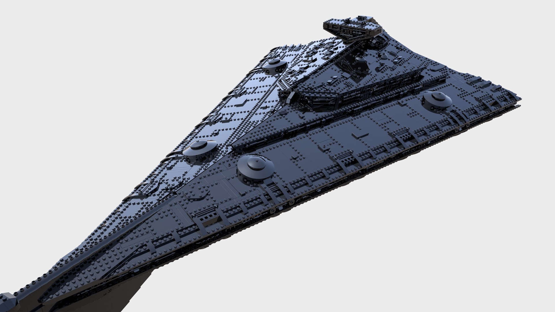LEGO STAR WARS Eclipse - Class Star Dreadnought 3D Model 3D Model ...