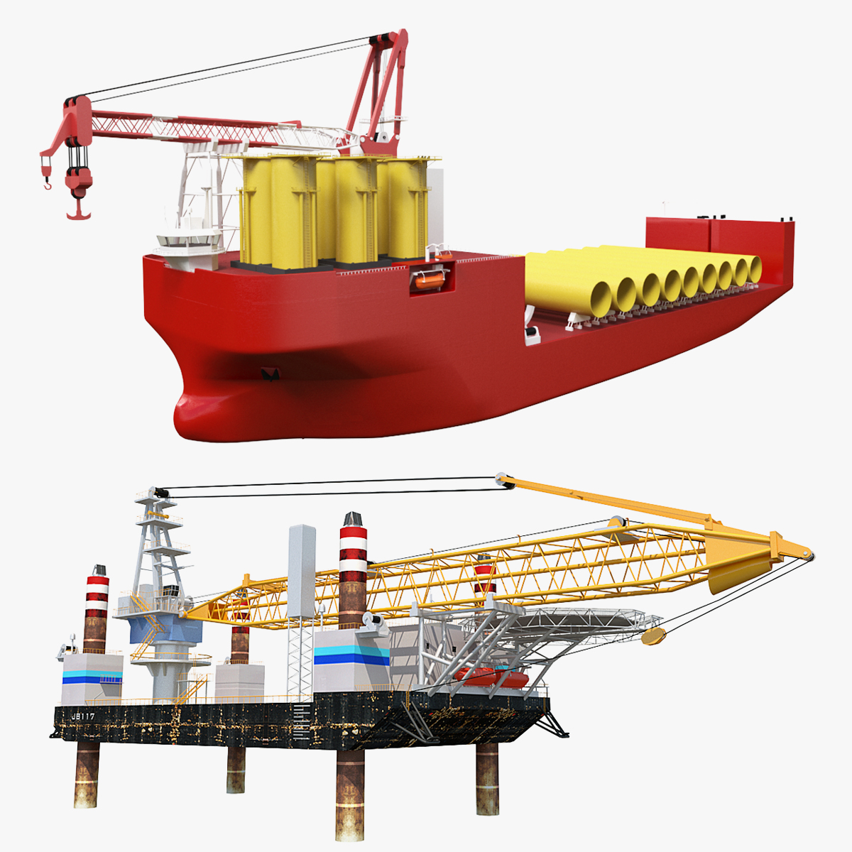 3D Offshore Industry Vessels - TurboSquid 1761861