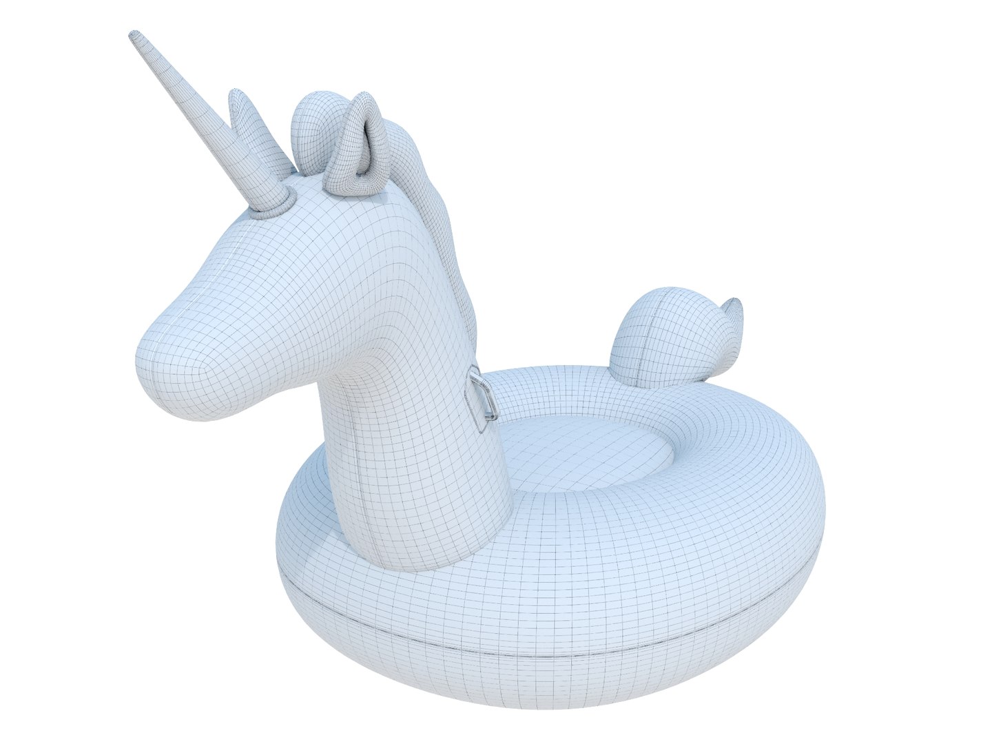 UNICORN POOL FLOAT 3D model - TurboSquid 1927646