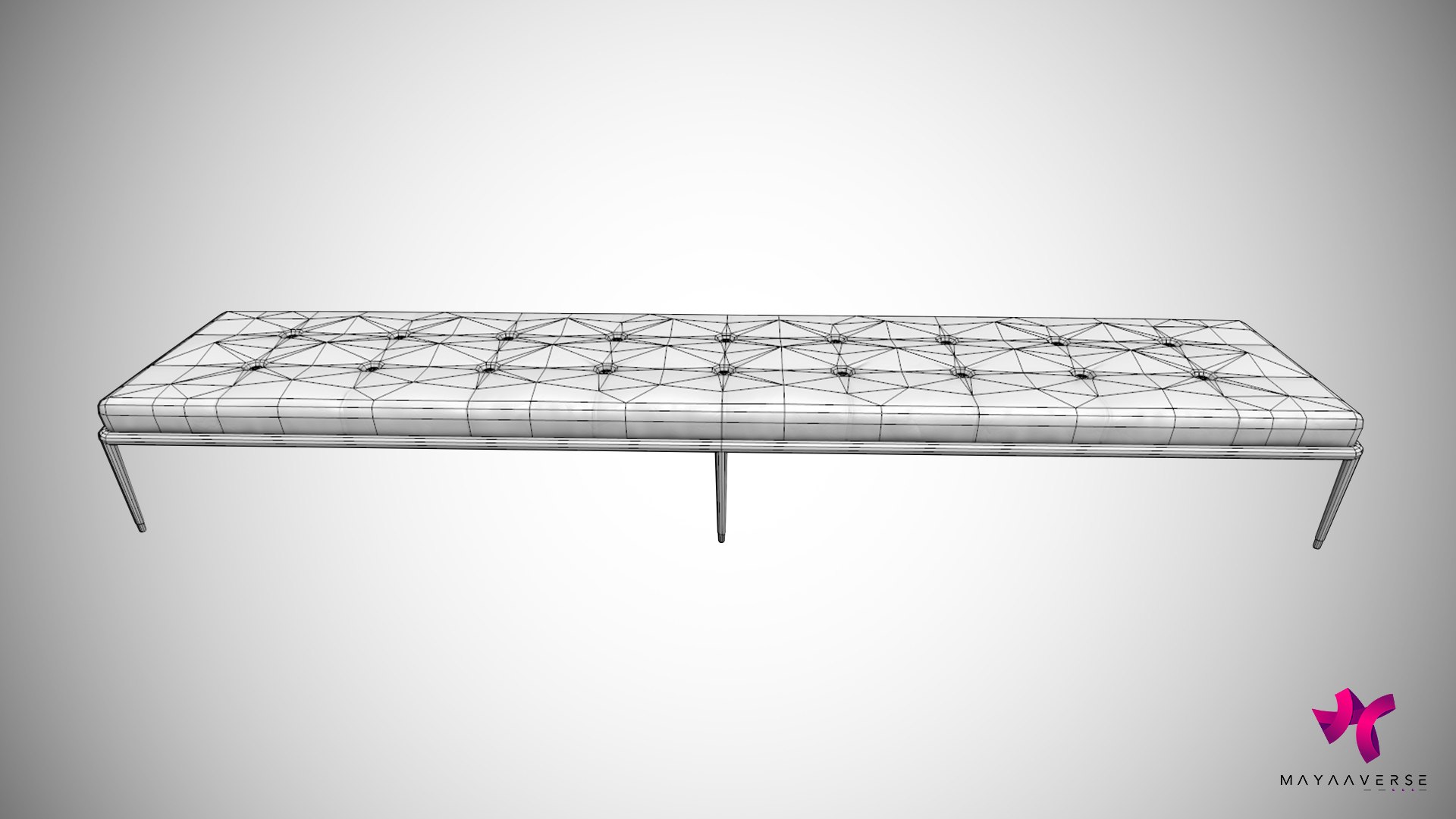 3D Bench Model - TurboSquid 2386724