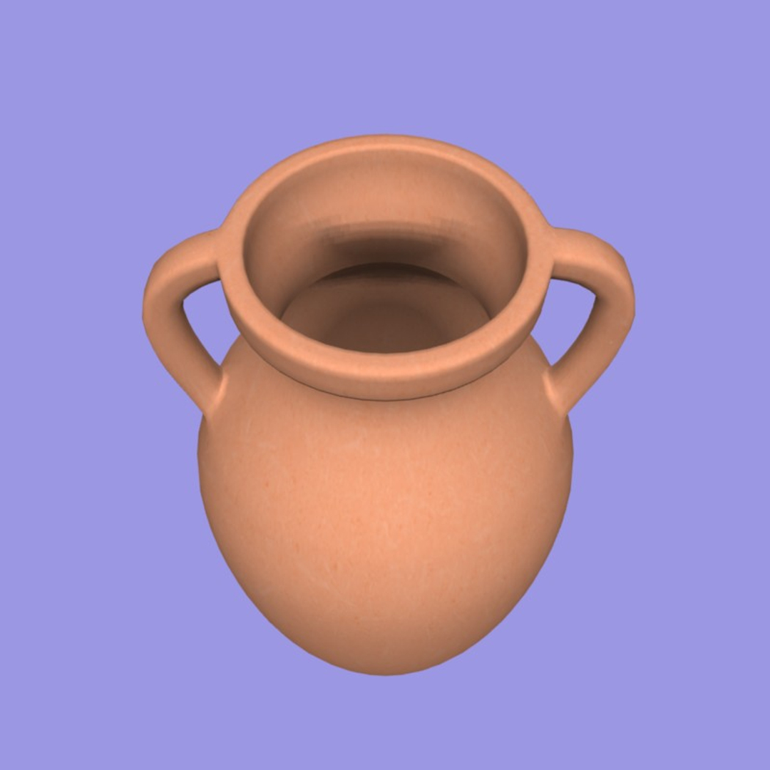 roman jar 3d model