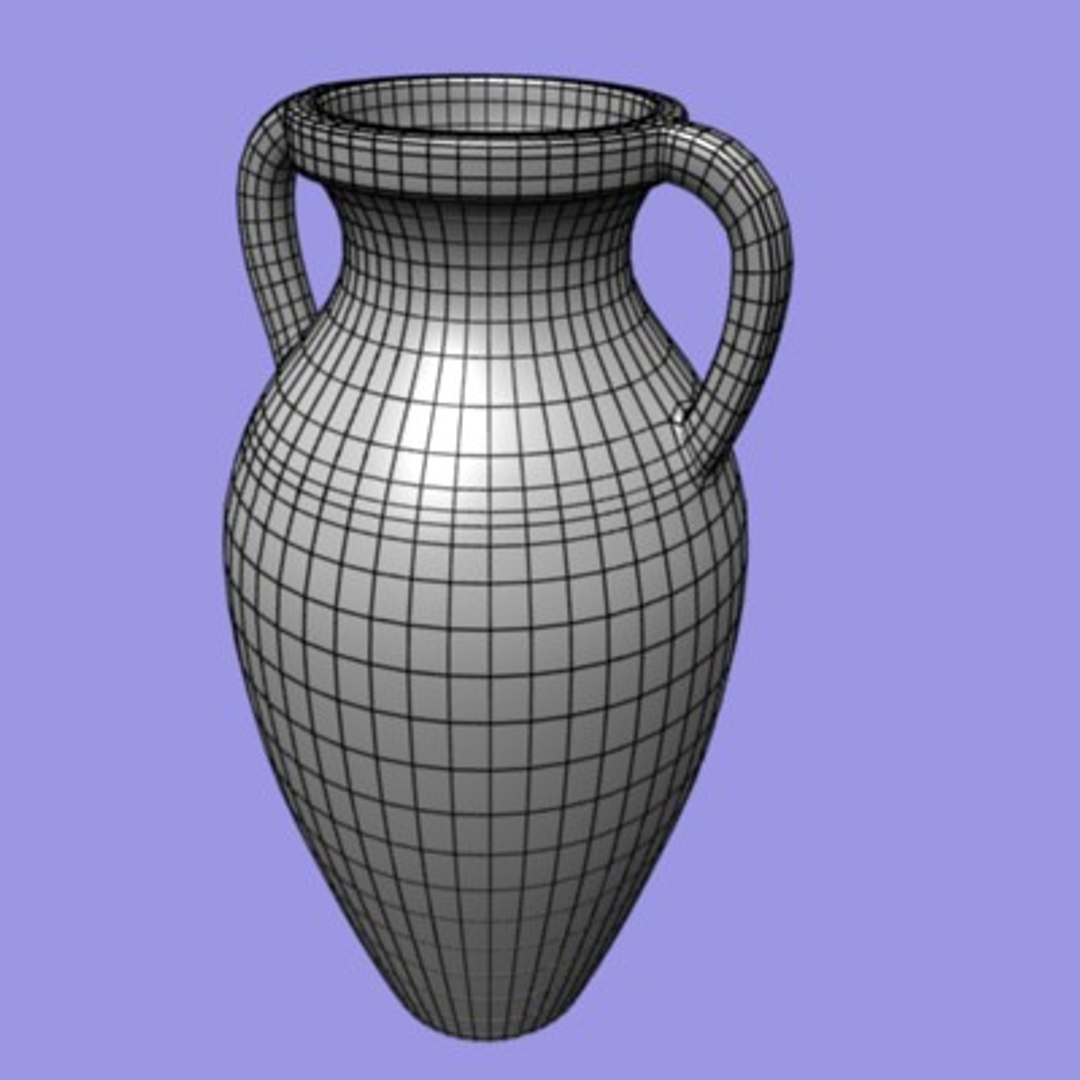 Roman Jar 3d Model
