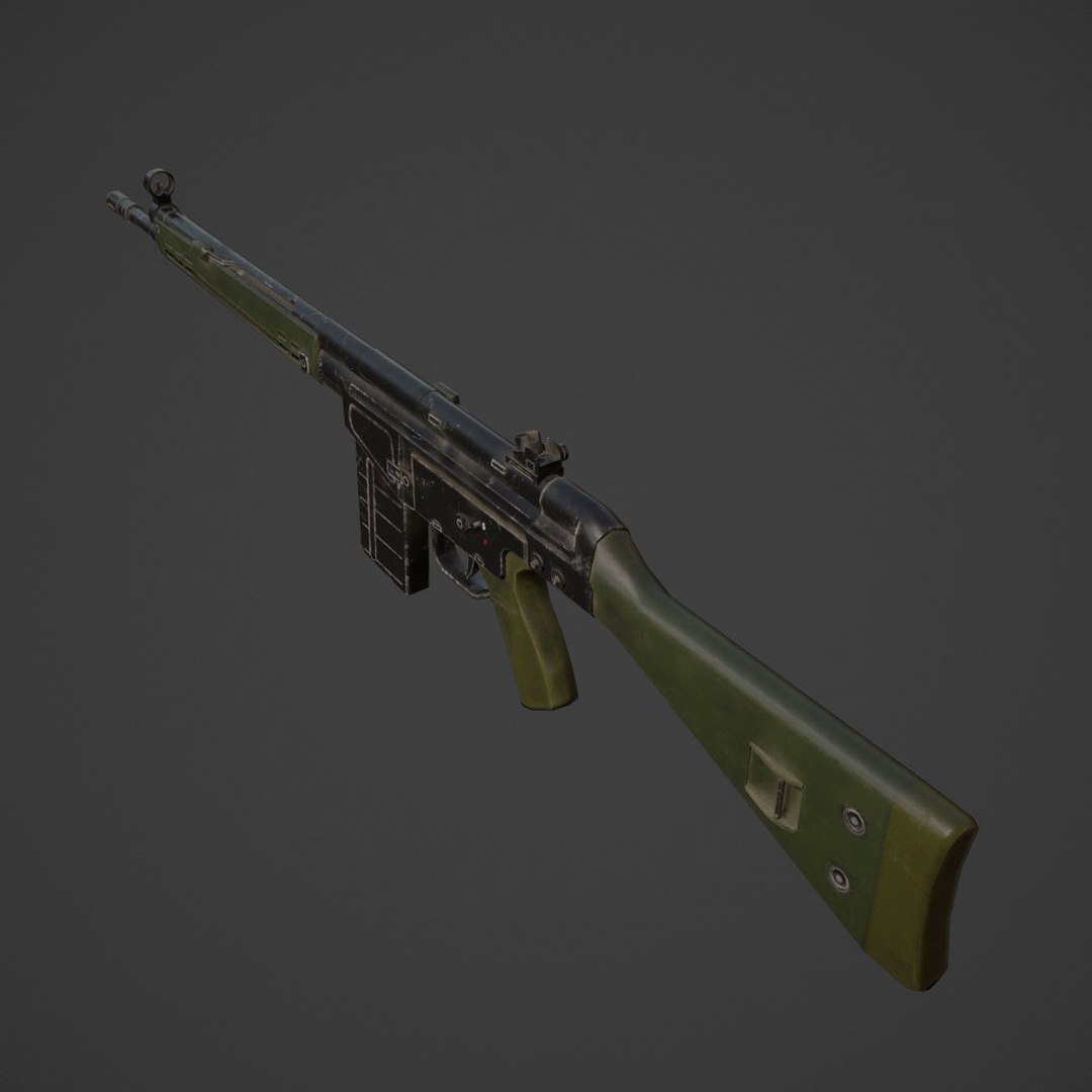 G3 G3a3 Assault 3D Model - TurboSquid 1169628