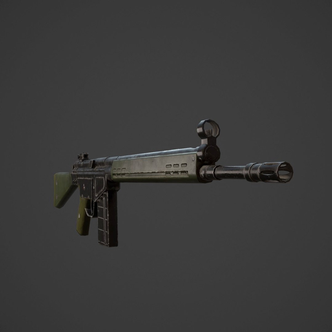 G3 G3a3 Assault 3D Model - TurboSquid 1169628
