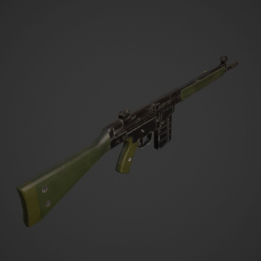 G3 G3a3 Assault 3D Model - TurboSquid 1169628