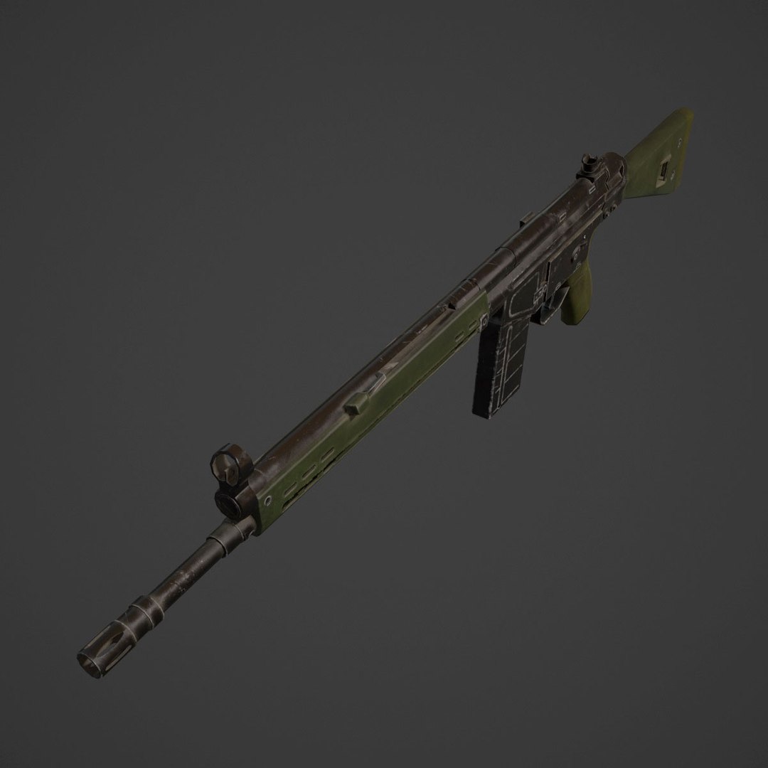 G3 G3a3 Assault 3D Model - TurboSquid 1169628