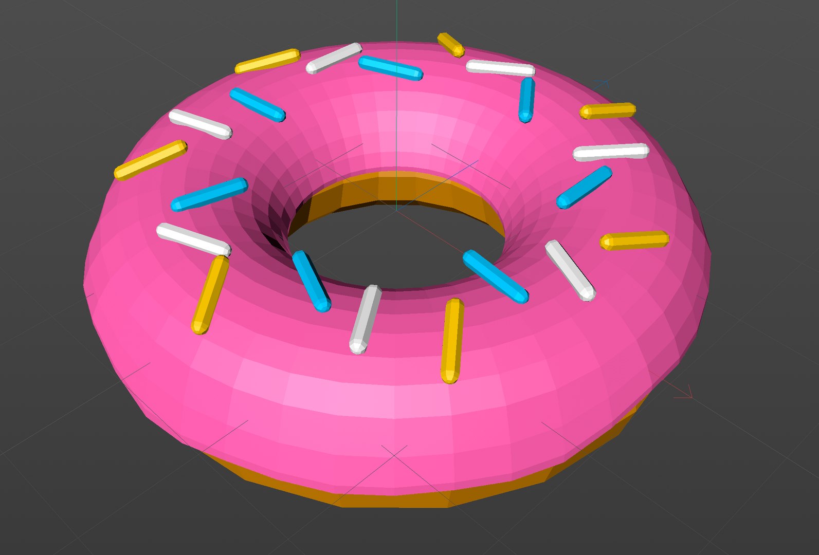 3D Donut Model - TurboSquid 1522908