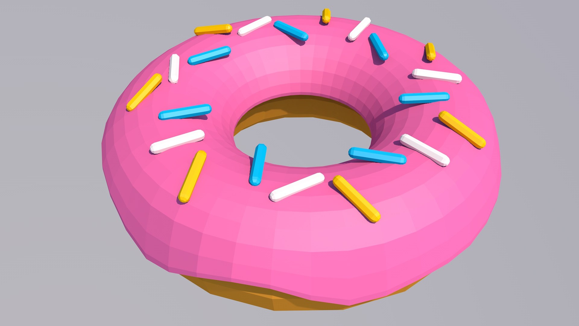 3D Donut Model - TurboSquid 1522908