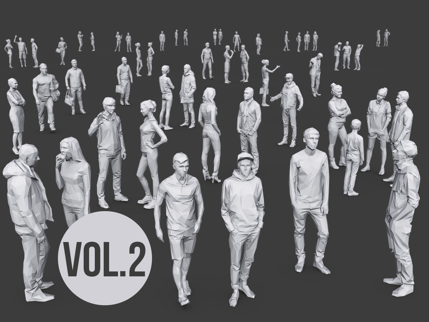 Complete People Pack Volume 2 Model - TurboSquid 1239878
