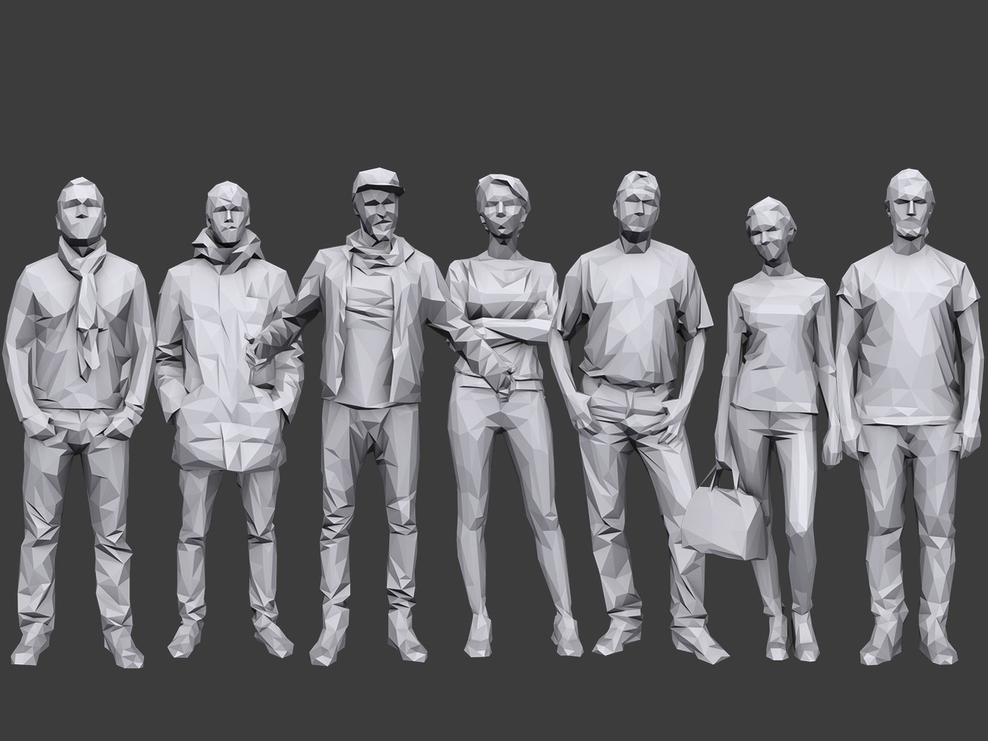 Complete People Pack Volume 2 Model - TurboSquid 1239878
