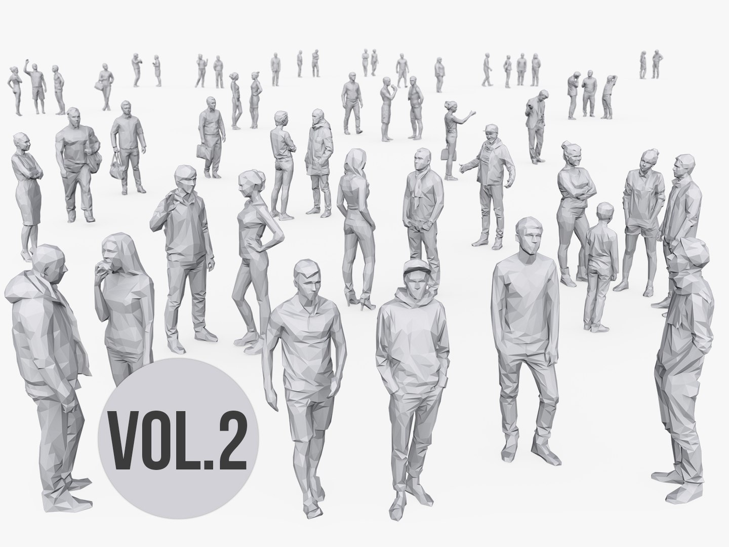 Complete People Pack Volume 2 Model - TurboSquid 1239878