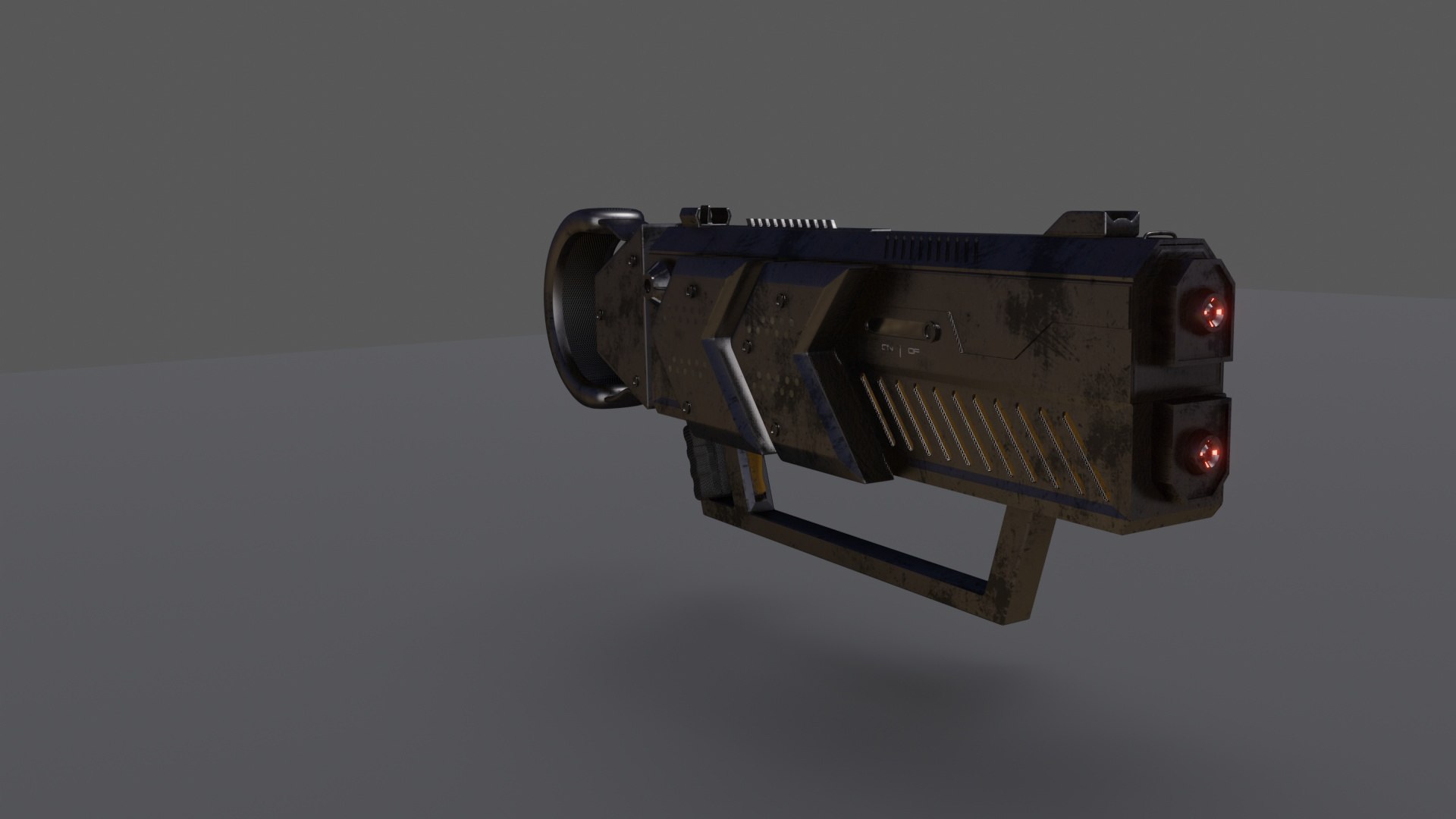 Laser Scifi Gun 3D Model - TurboSquid 1680998