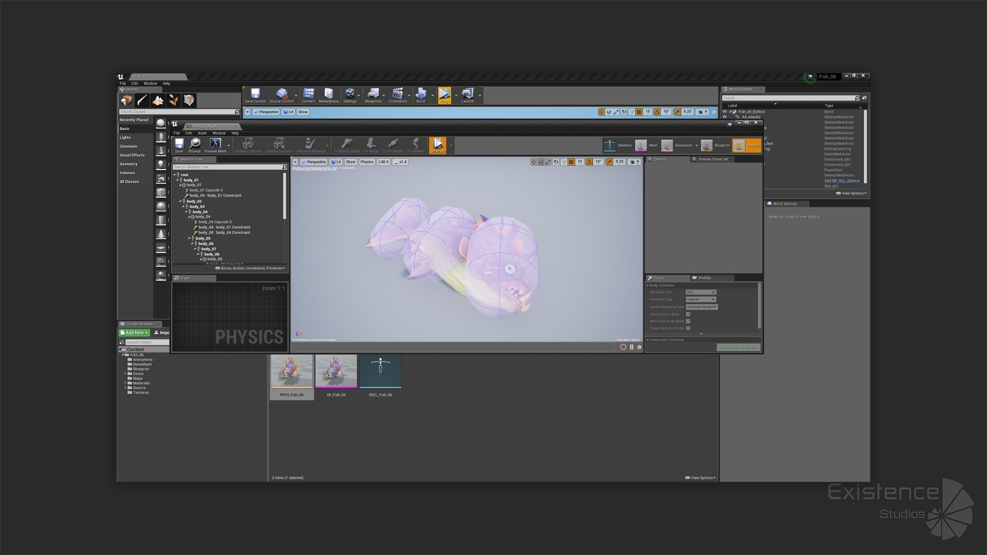 3D Fantasy Fish 06 - Aqua Life - Underwater Creature - 45 3D Model ...