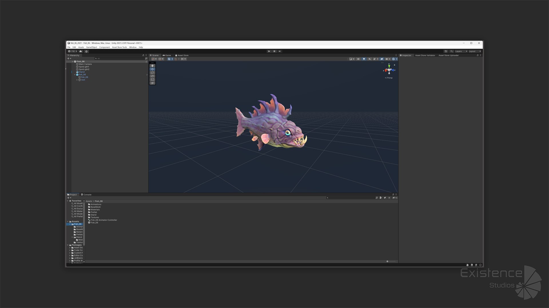 3D Fantasy Fish 06 - Aqua Life - Underwater Creature - 45 3D Model - TurboSquid 2241796