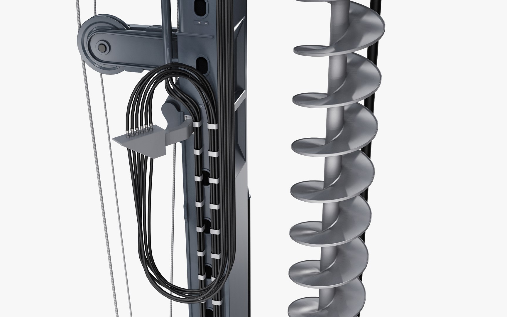 Liebherr lb 28-320 drilling rig 3D model - TurboSquid 1326313