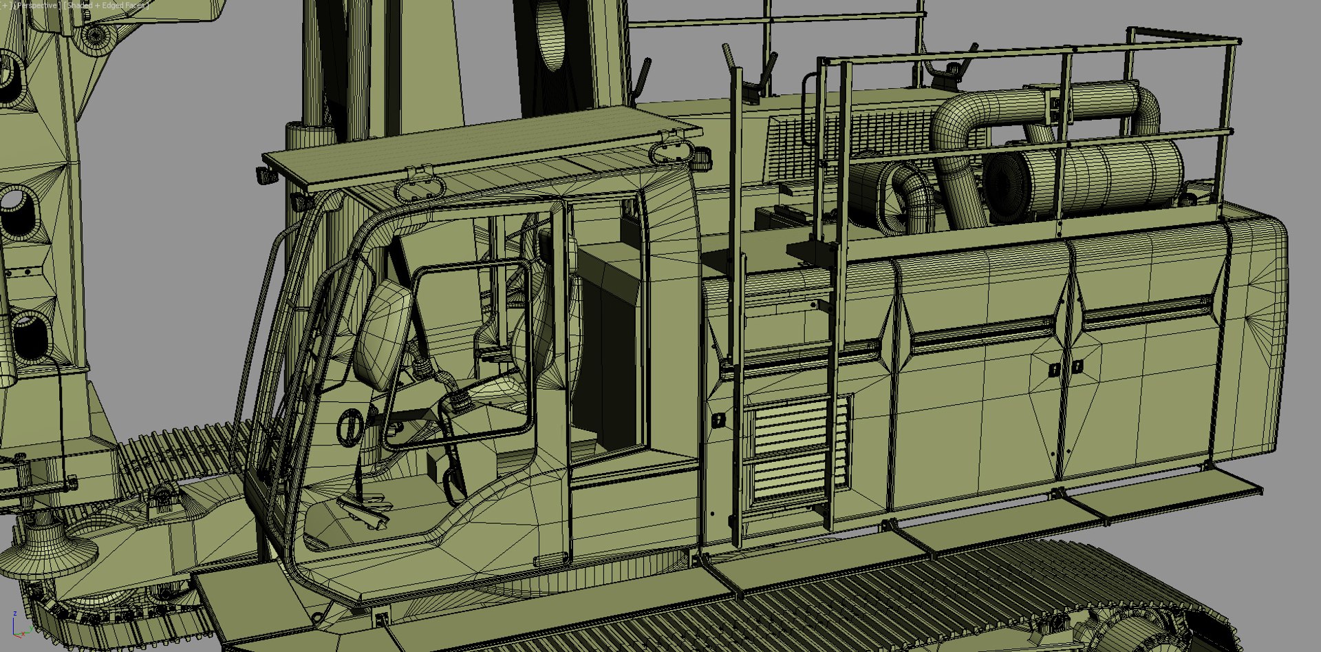 Liebherr Lb 28-320 Drilling Rig 3D Model - TurboSquid 1326313
