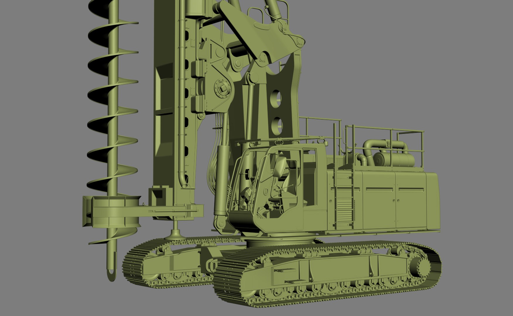 Liebherr Lb 28-320 Drilling Rig 3D Model - TurboSquid 1326313