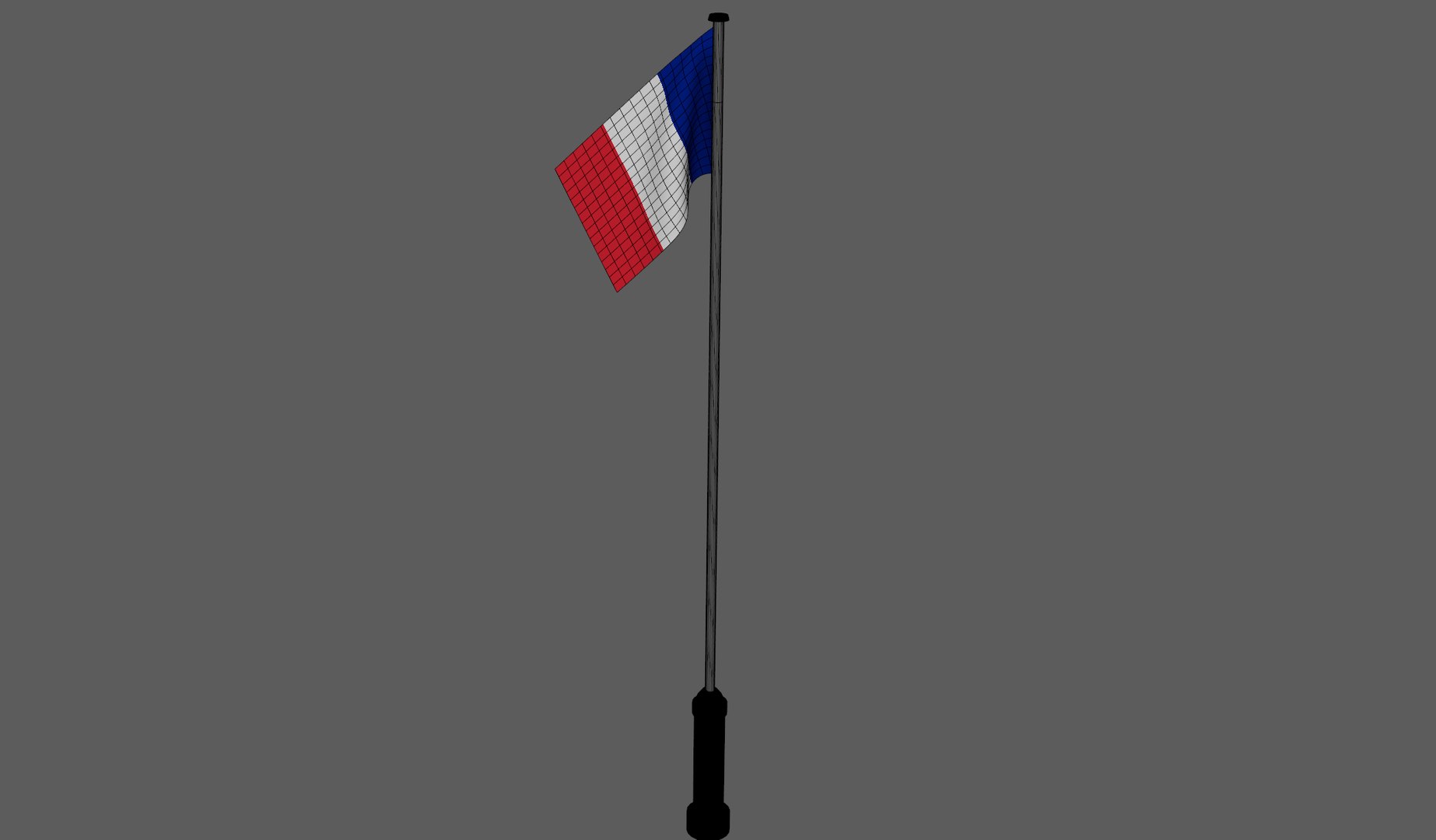 Free French Flag 3D Model - TurboSquid 2269182