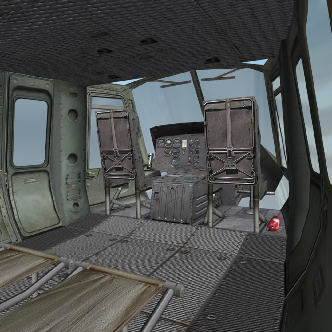 3ds Army Helicopter Cockpit