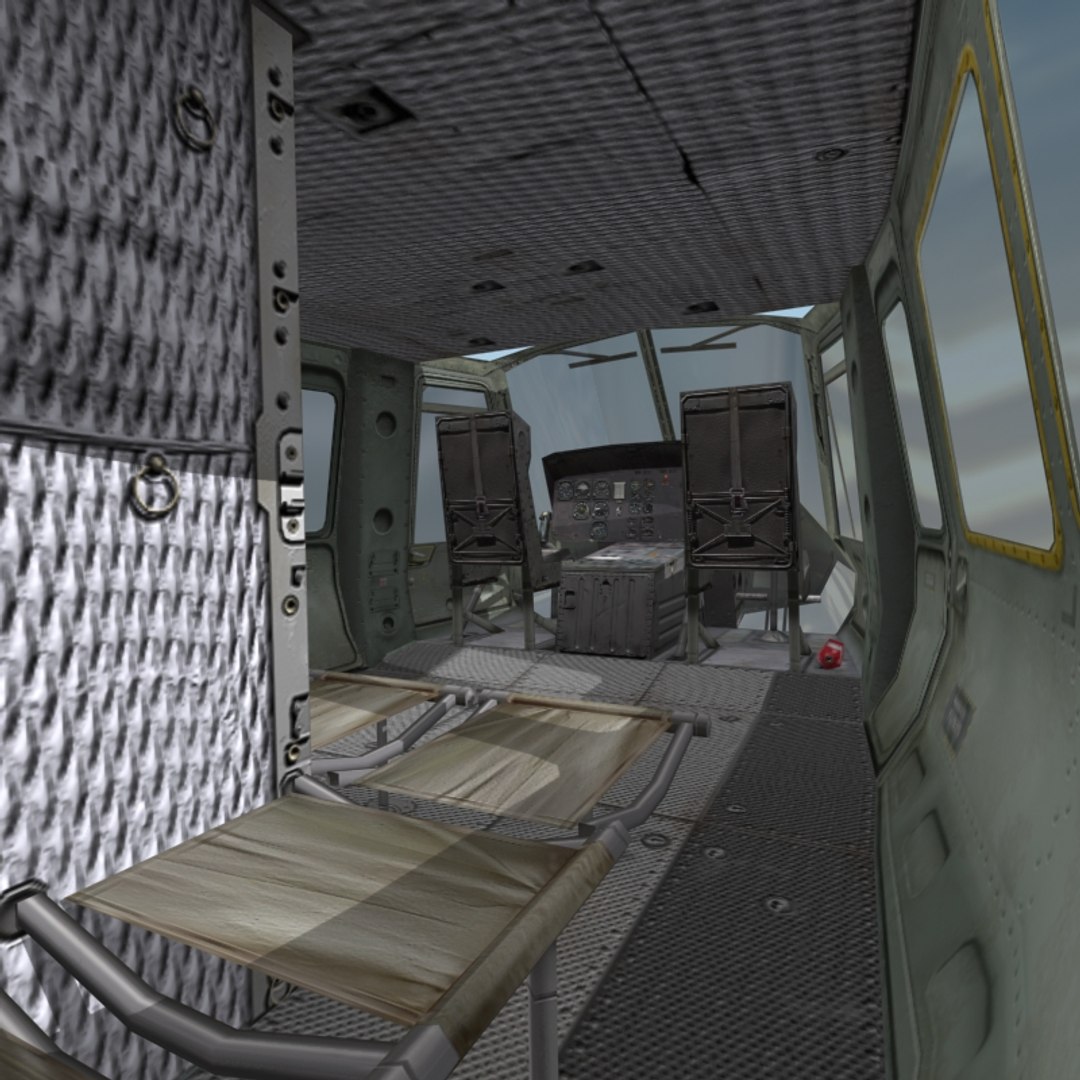 3ds Army Helicopter Cockpit
