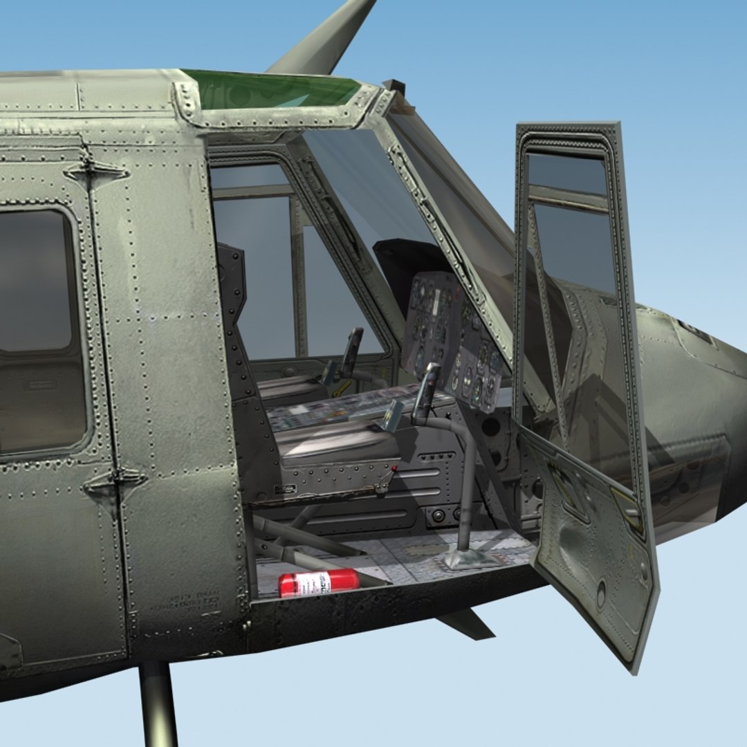3ds Army Helicopter Cockpit