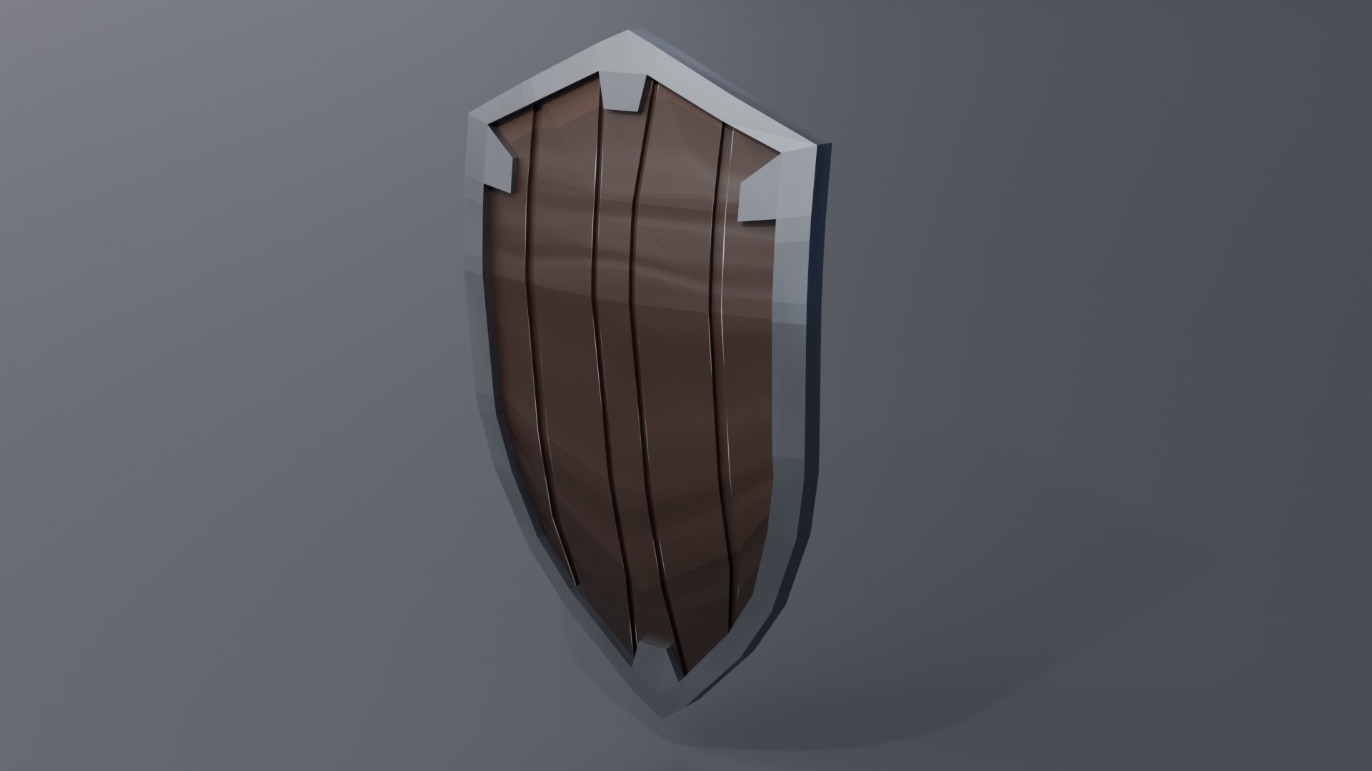 Medieval Battle Shield - Wood Covered Model - TurboSquid 2398368