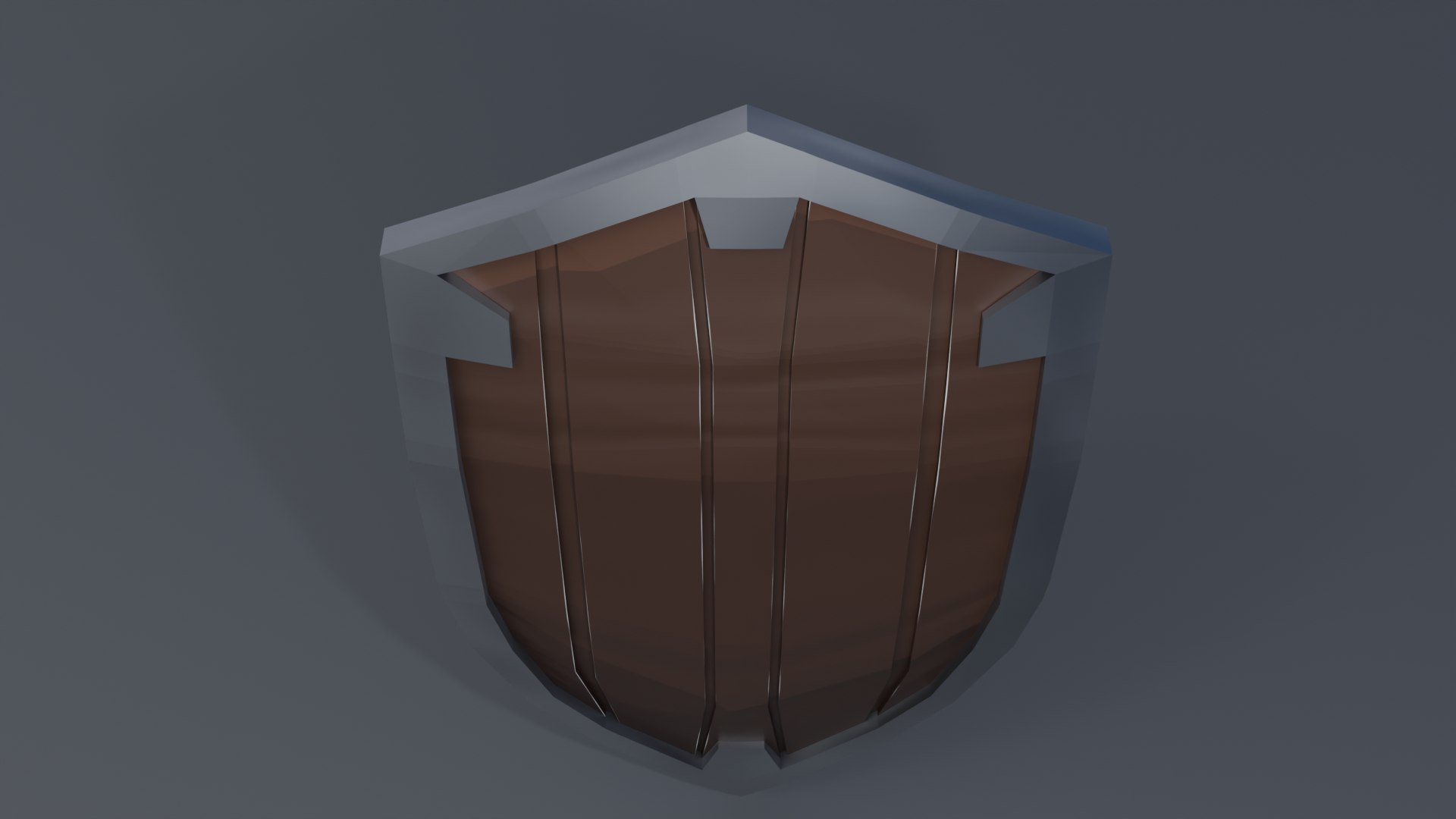 Medieval Battle Shield - Wood Covered Model - TurboSquid 2398368